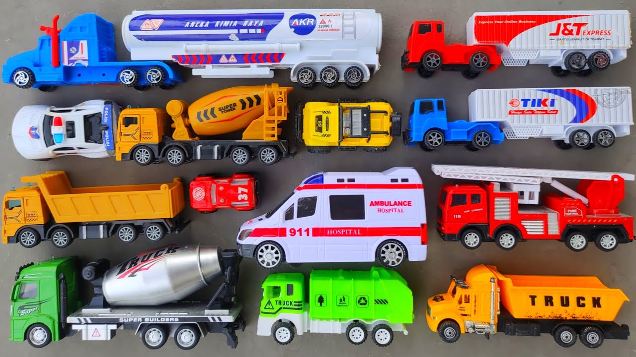 Mobil Slender, Truk Molen, Truk Sampah, Ambulance, Mobil Jeep, Truk ...