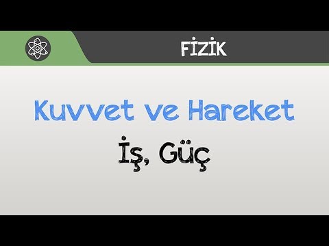 Kuvvet ve Hareket - İş, Güç