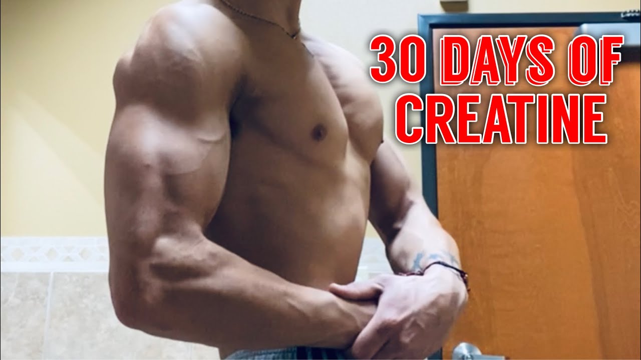 I Took Creatine For 30 Days Transformation Results Youtube
