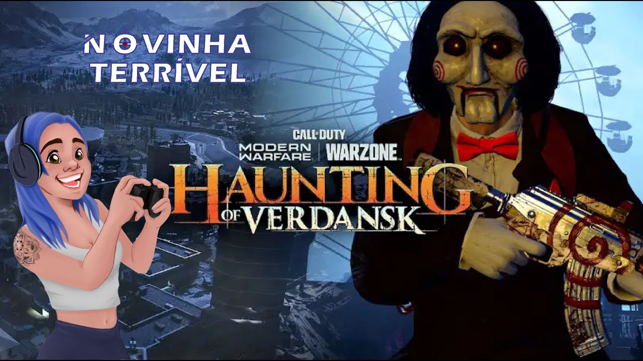 EVENTO do COD WARZONE/MW! - HALLOWEEN com JIGSAW e LEATHERFACE - YouTube