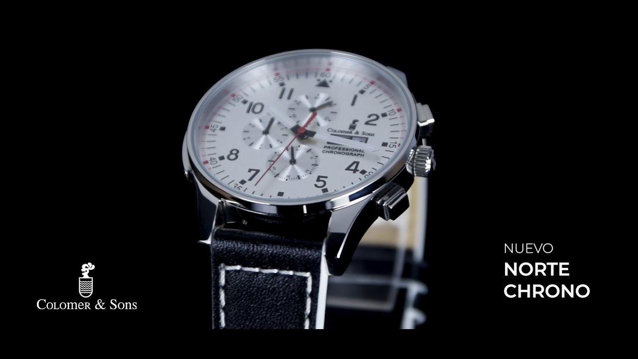 Reloj NORTE CHRONO de Colomer & Sons - YouTube