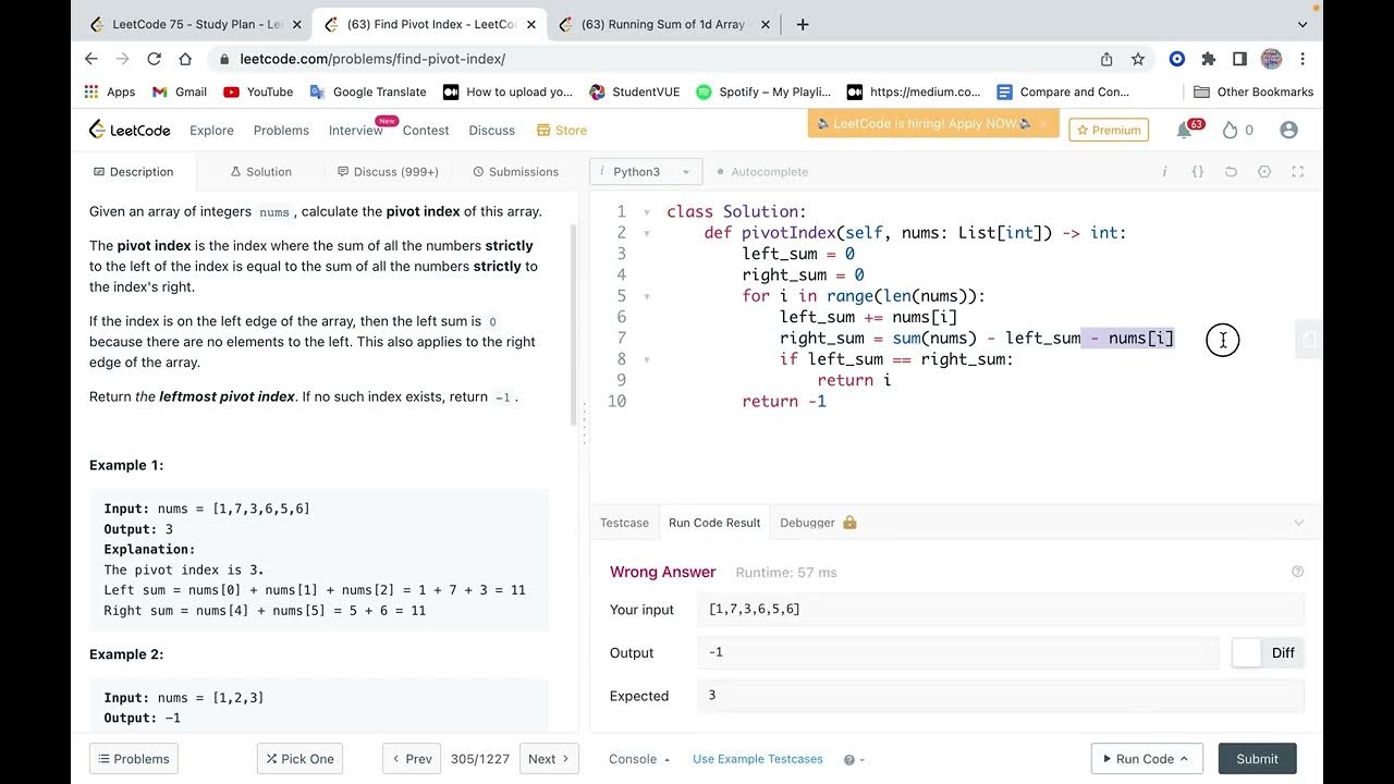 Leetcode Challenge (Part ) - YouTube