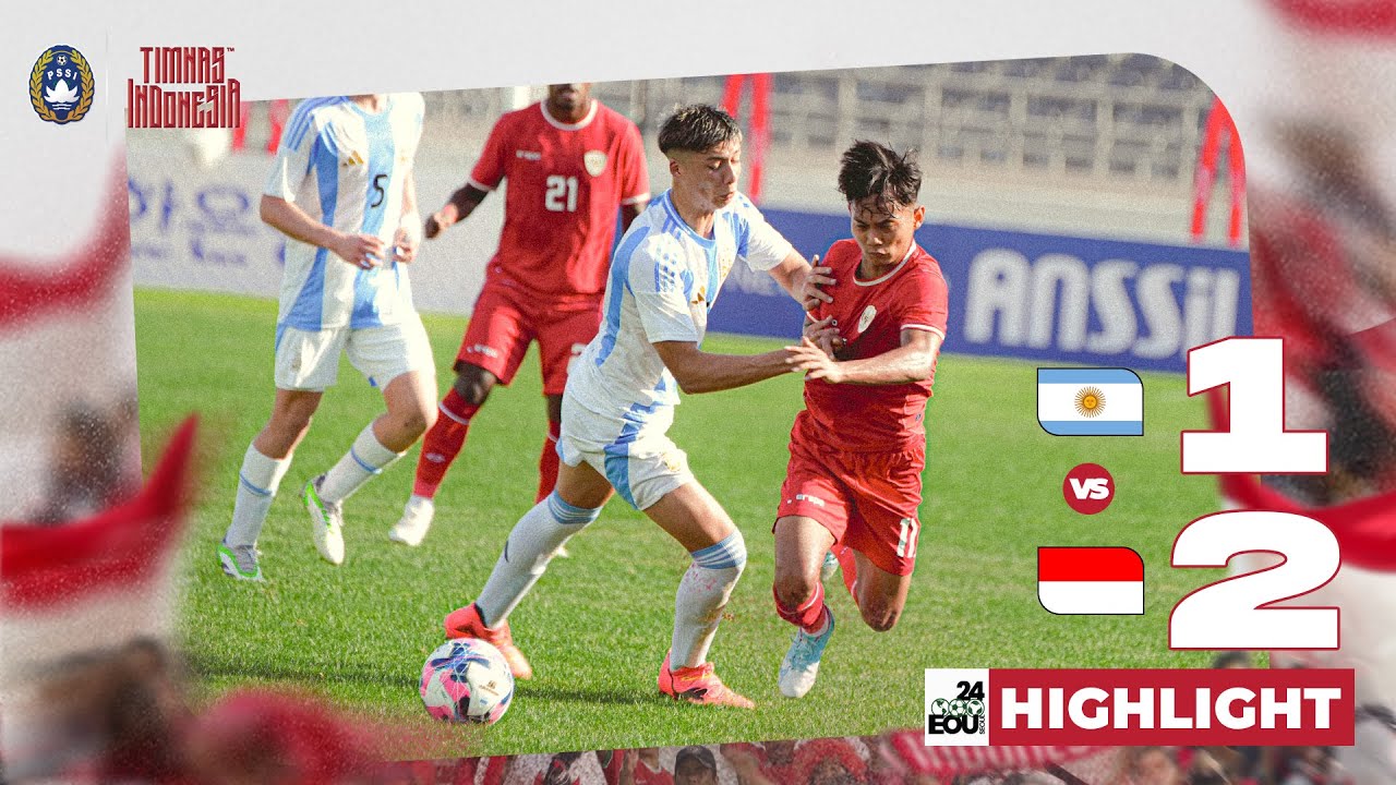 Highlights Indonesia vs Argentina | Seoul EOU Cup 2024 - YouTube