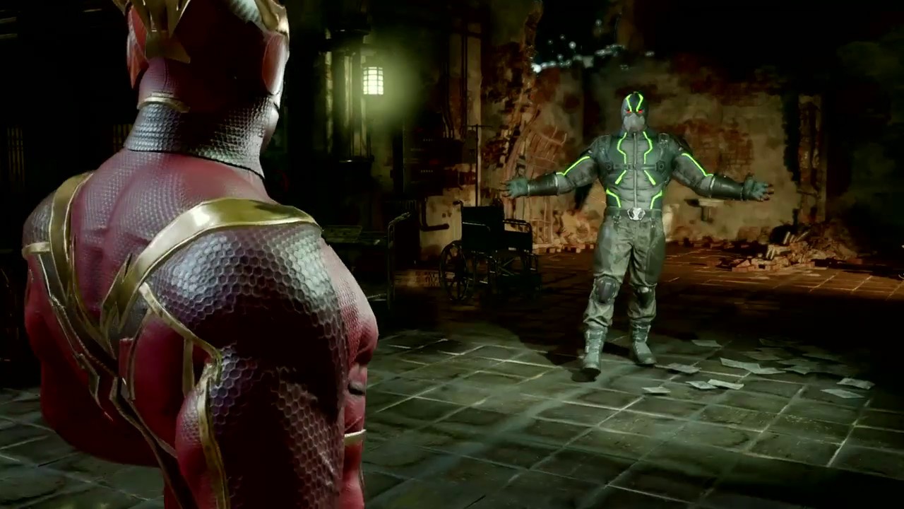 Injustice 2 - The Flash VS Bane - YouTube