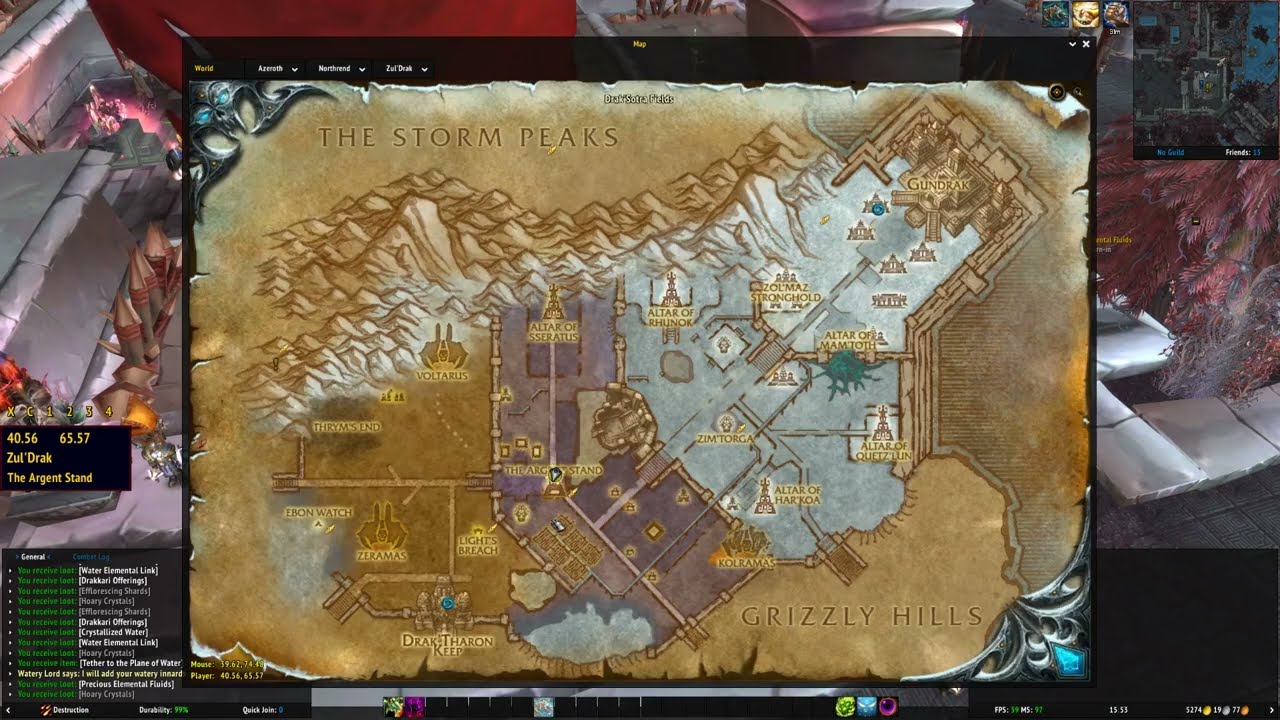 Precious Elemental Fluids WoW Quest - YouTube