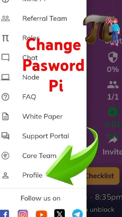 Pi network change password ! Change password pi #pi #piupdate #picoin #shorts - YouTube