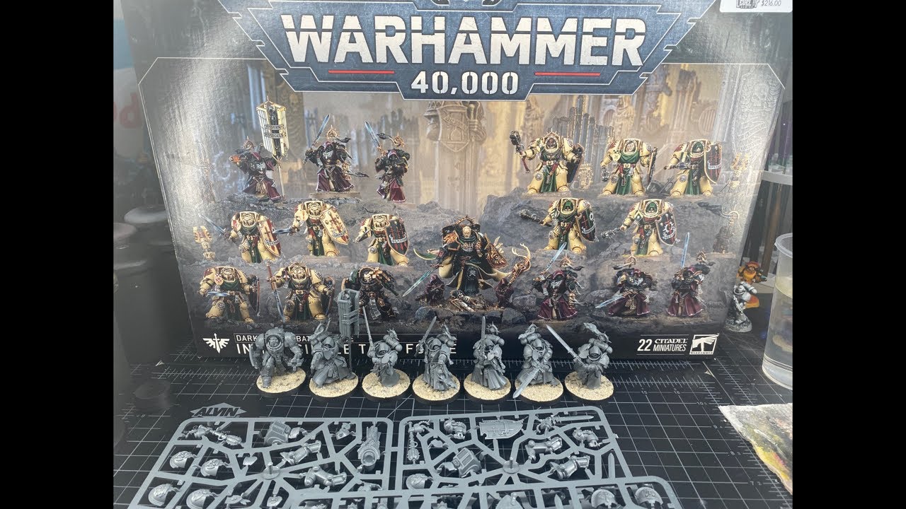 Building the Deathwing Knights from the Inner Circle Task Force. - YouTube