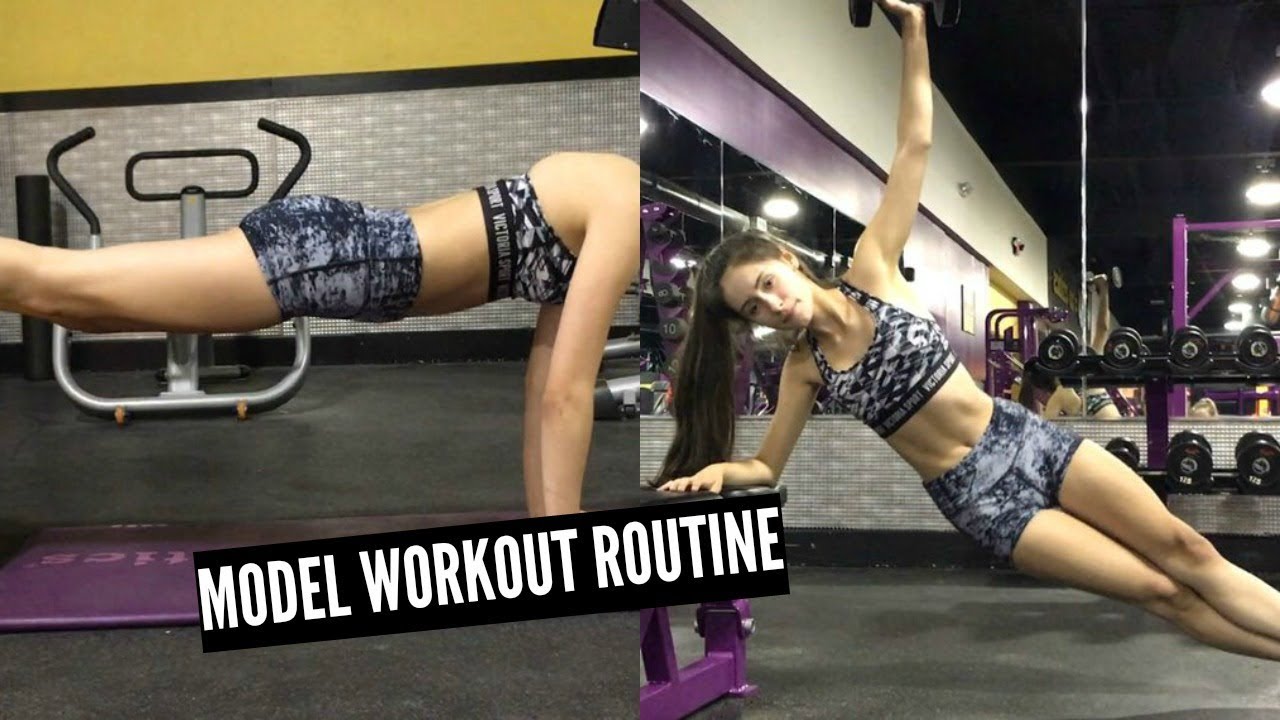 MODEL WORKOUT ROUTINE! - YouTube