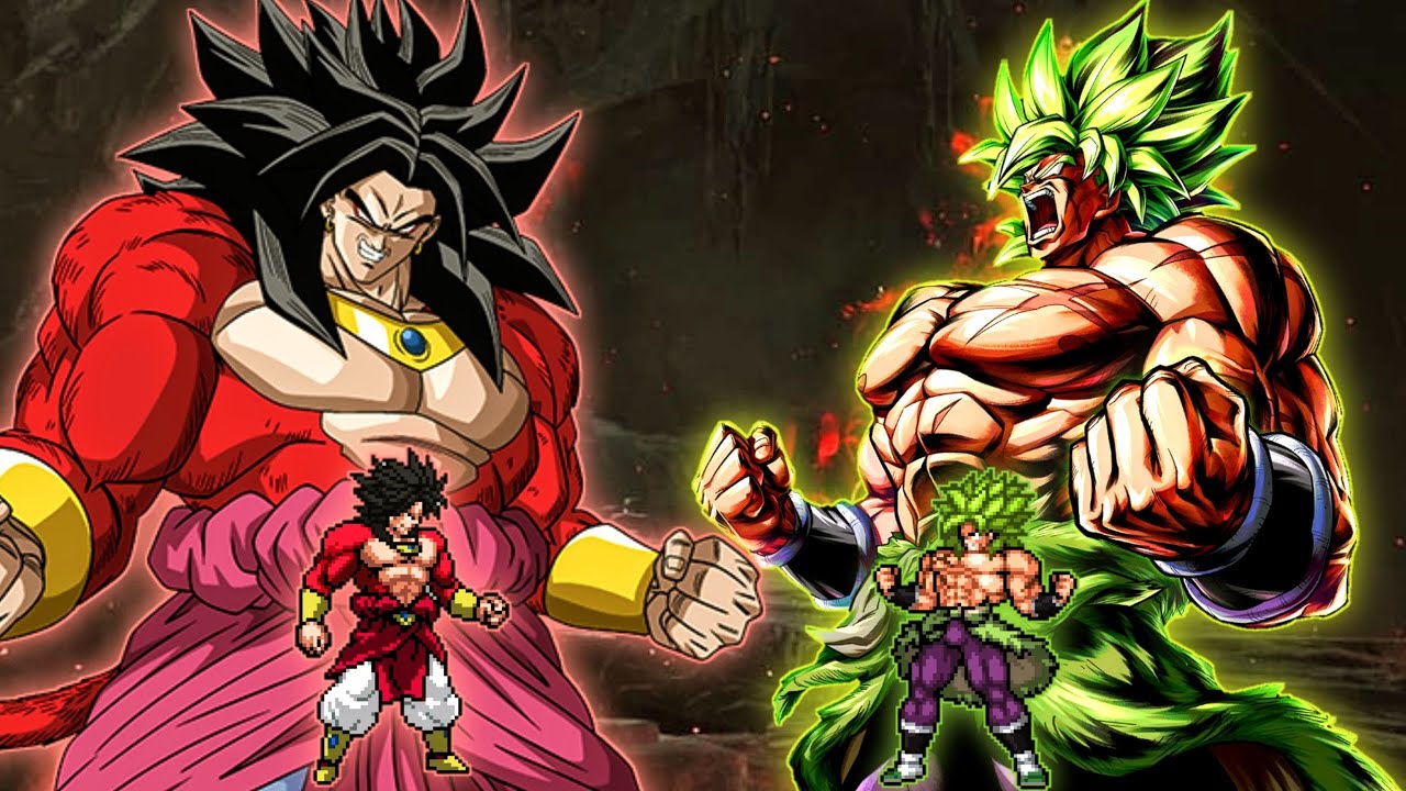 TXR Broly SSJ4 OP(New) VS Broly DBS OP in Jump Force Mugen - YouTube