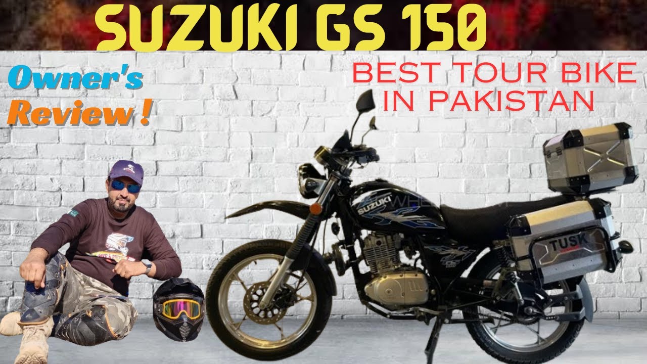 Suzuki GS 150 | Owner's Review | Best Tour Bike in Pakistan - YouTube