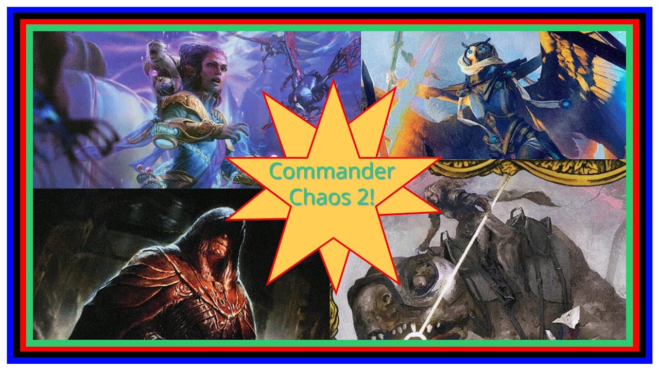 MTG Commander Chaos! Rashmi and Ragavan VS Derevi VS Lazav VS Thalia ...