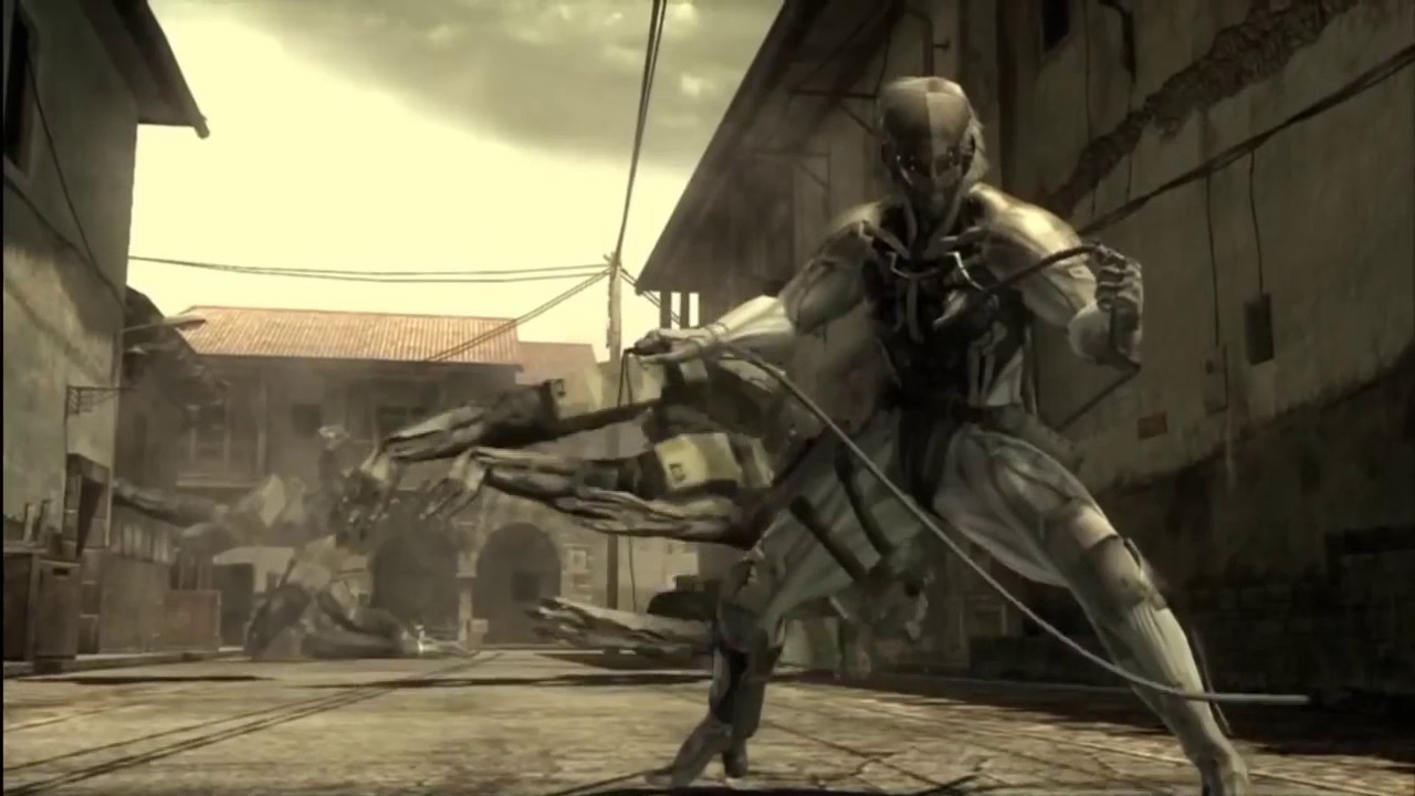 Metal Gear Solid 4 Raiden vs Gekko Sound Re-Design - YouTube