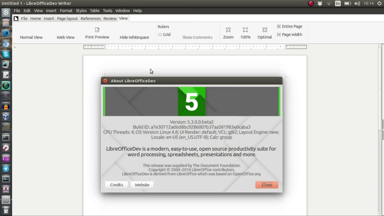 How to Enable the Microsoft Office Ribbon UI in LibreOffice 5.3 Beta ...