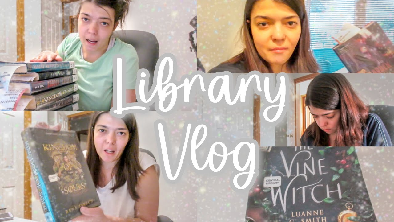 LIBRARY VLOG - YouTube