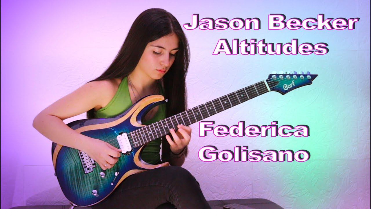 Altitudes - Jason Becker - Cover (Sweep Picking Arpeggios) Cort X700 ...