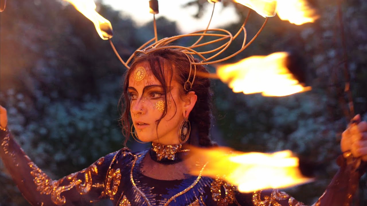 Golden Fire by Cassia Chloe - YouTube