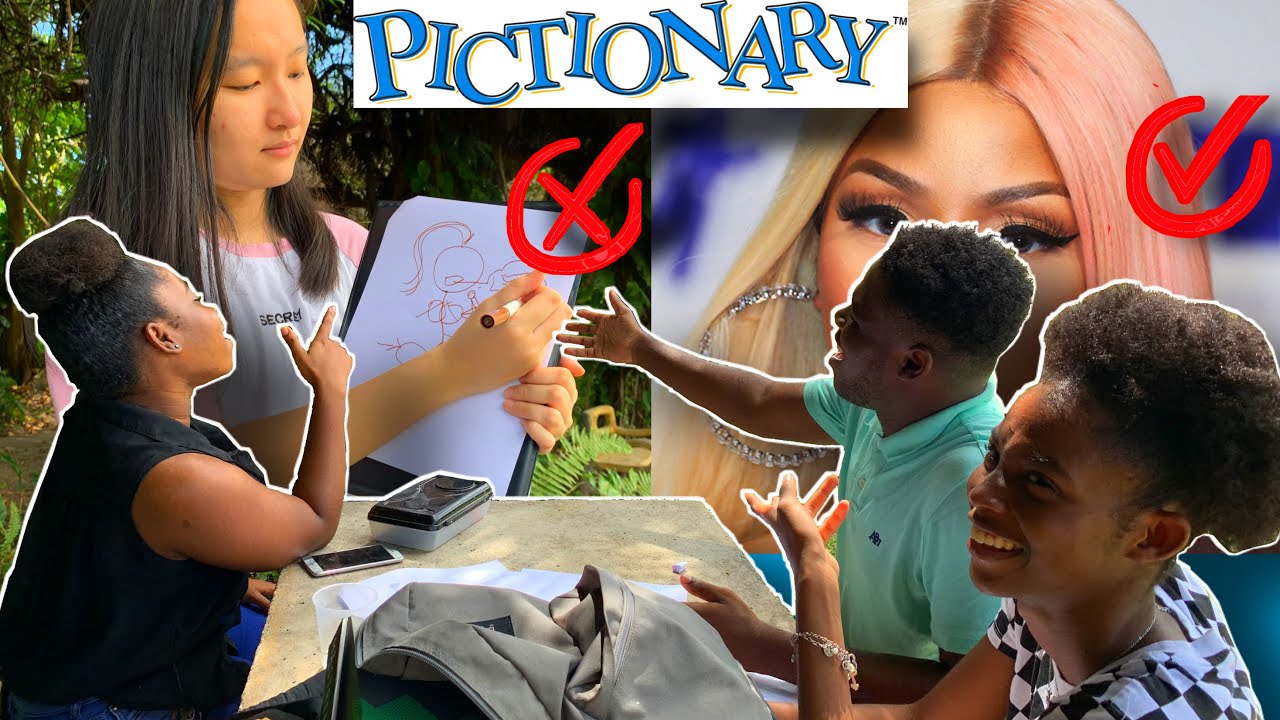 PICTIONARY CHALLENGE ft OddventuresWithUs - YouTube