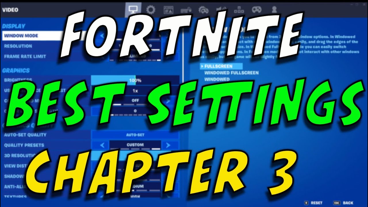 Fortnite View Distance Become blur fixed - Fortnite Best Settings for ...