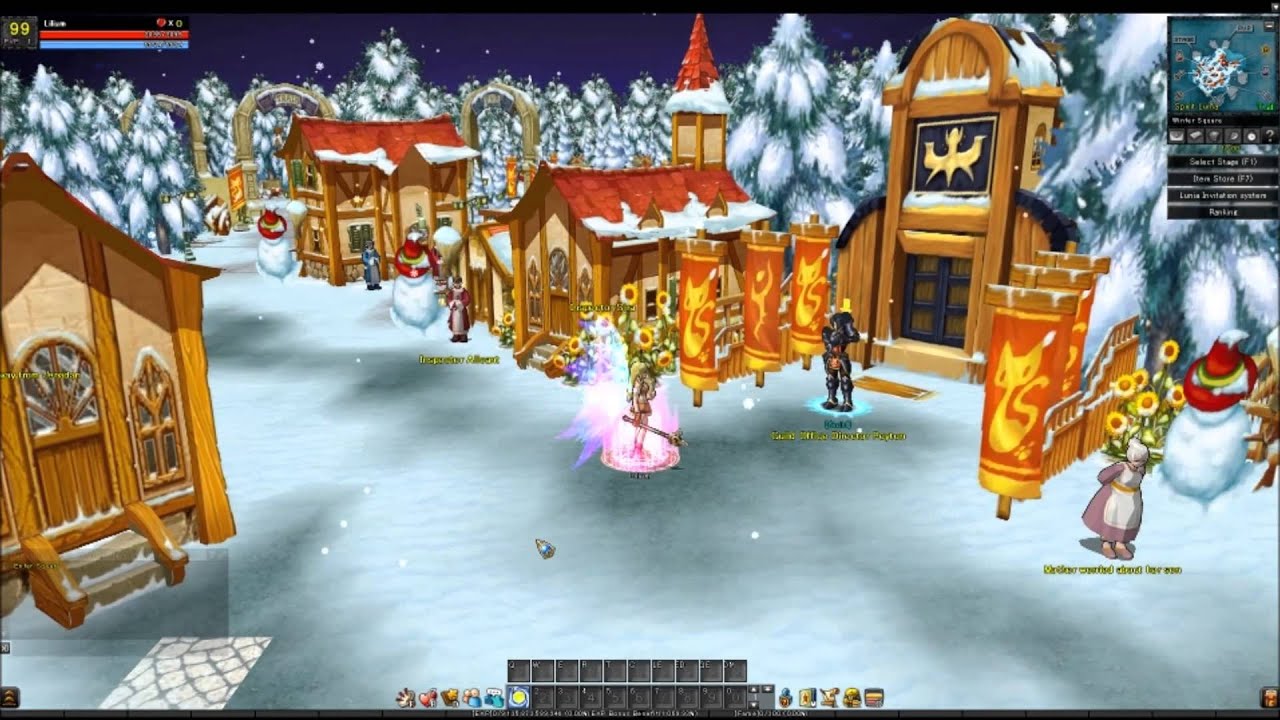 Spirit Lunia - Winter Square - YouTube