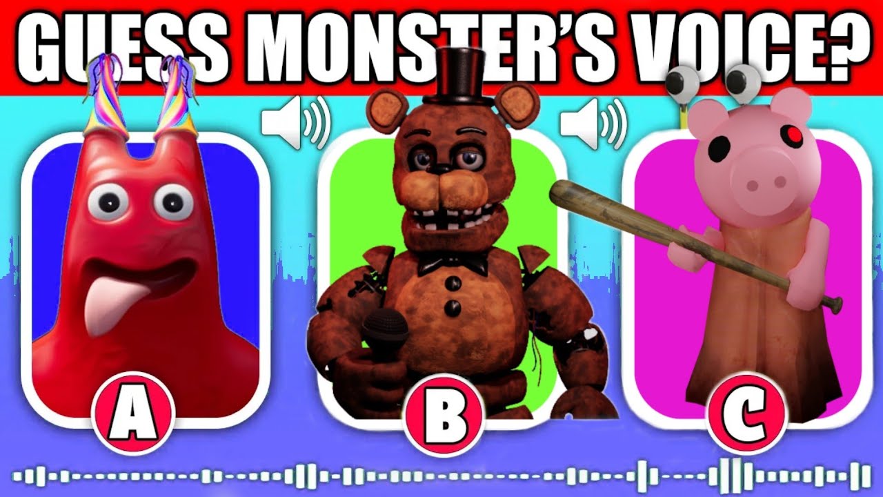 Guess the MONSTER'S VOICE 4 (SINGING MONSTERS, GARTEN OF BANBAN 2 ...