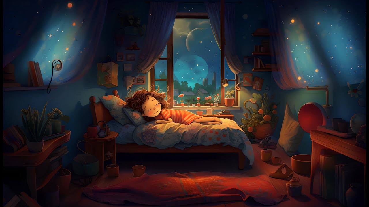 🌧️ Cozy Rainy Night Lullaby ☔️ | Calm & Relaxing Bedtime Children Story ...