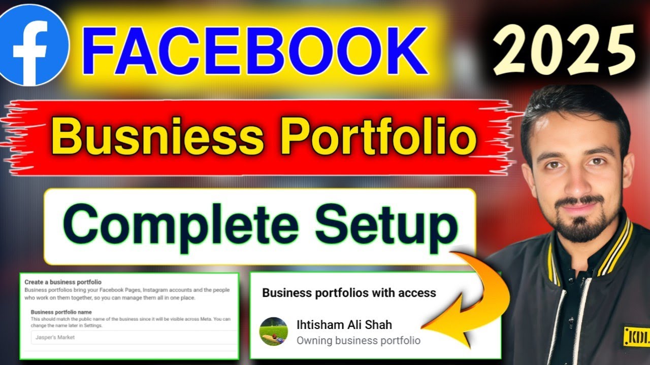 Facebook Business Portfolio Complete Setup | Facebook Business Manager ...