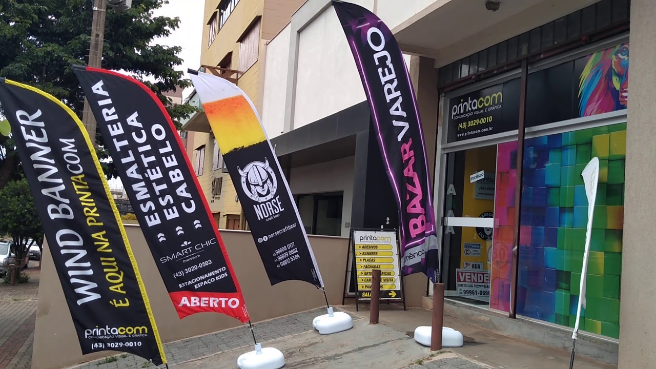 Wind Banner Londrina - Flag Banner Londrina - Bandeiras em Londrina ...