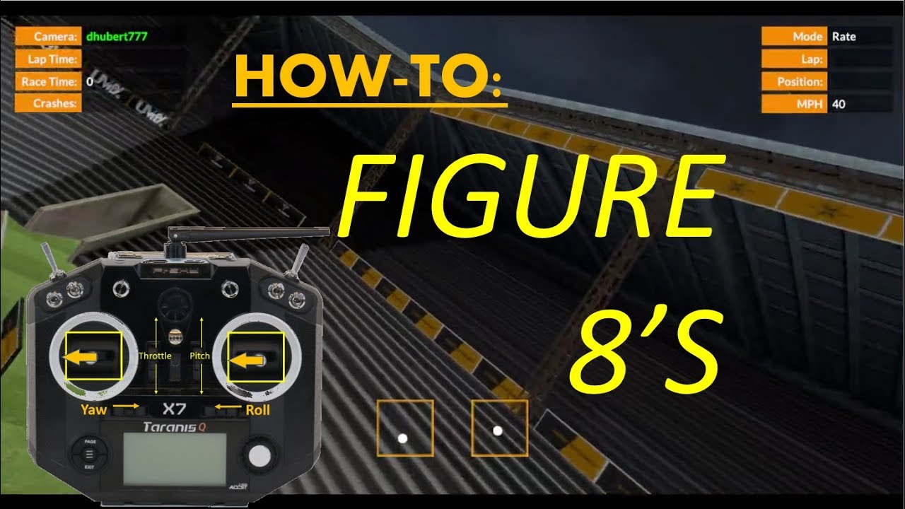 FPV Tutorial #2 -- Figure 8's - YouTube