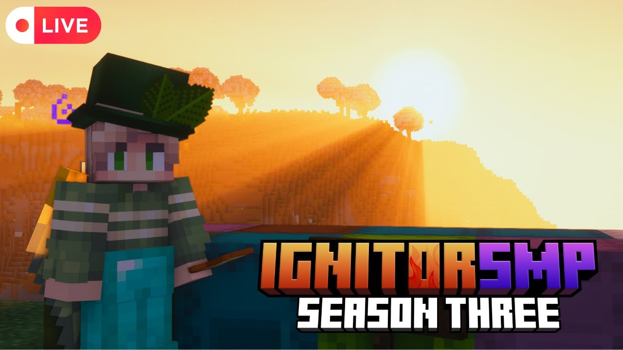 Mega Base Resource Gathering | Ignitor SMP! - YouTube