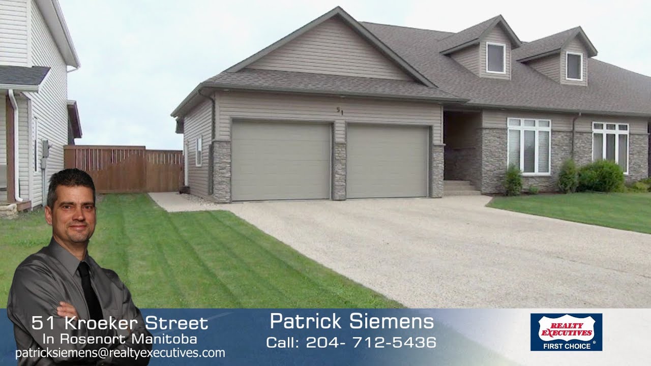 51 Kroeker Street in Rosenort Manitoba with Patrick Siemens - YouTube