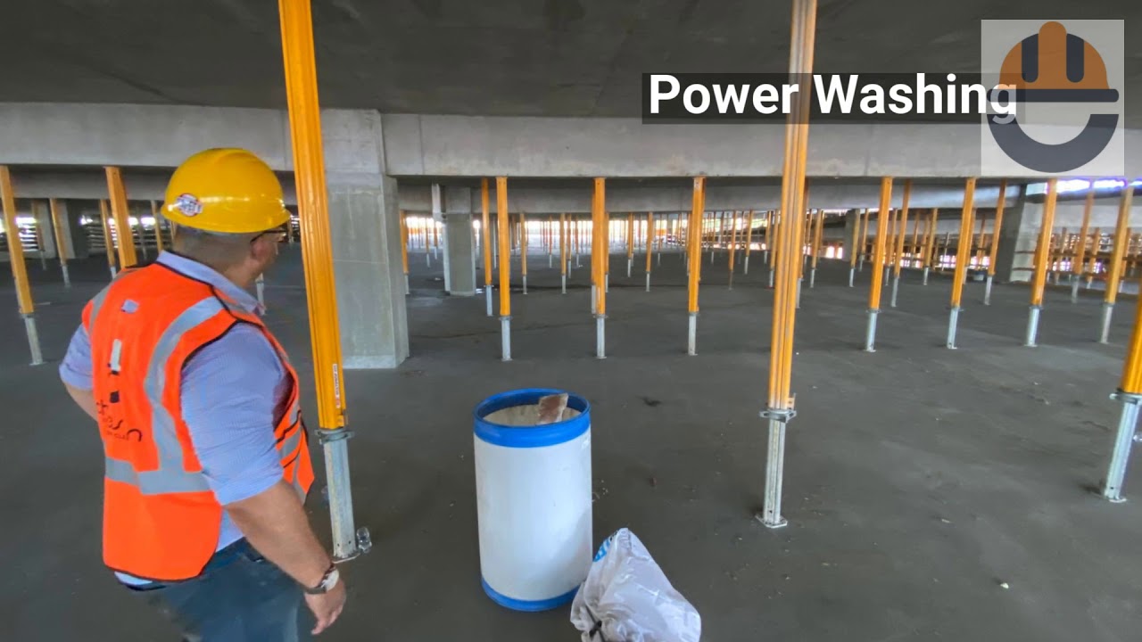 Post Construction Cleaning Power Washing - YouTube