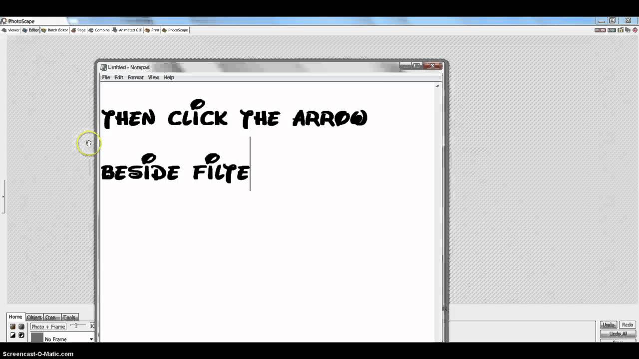 How to make a Shadow Edit- Photoscape - YouTube