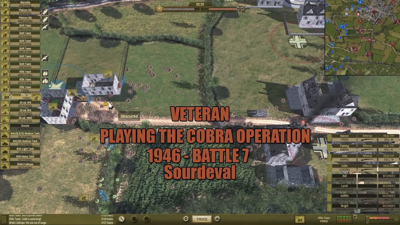 Close Combat The Bloody First - Veteran - Sourdeval - Battle 7 - YouTube
