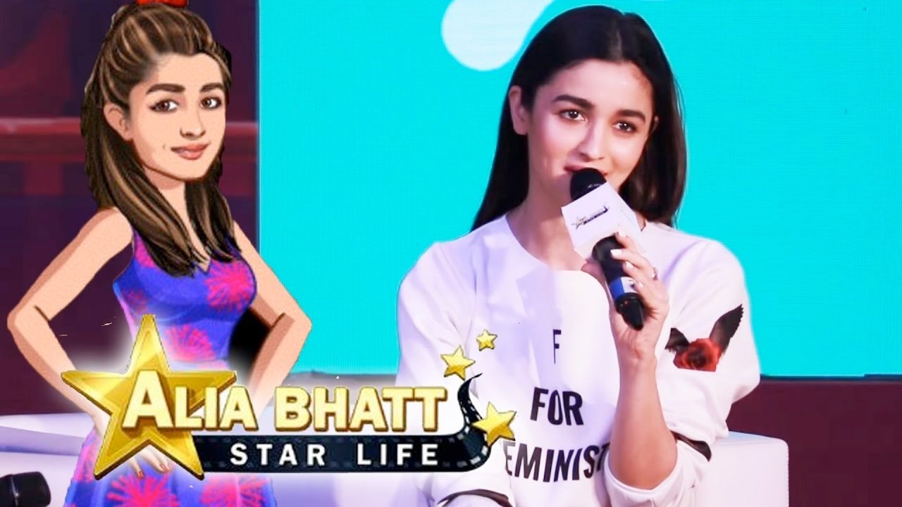 UNCUT - 'Alia Bhatt Star Life' Game Launch | Alia Bhatt - YouTube
