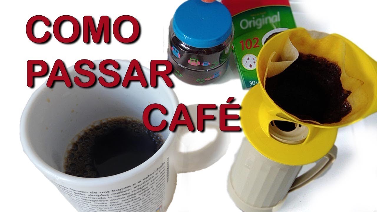 Como passar café | Receita por Fran Dutra - YouTube
