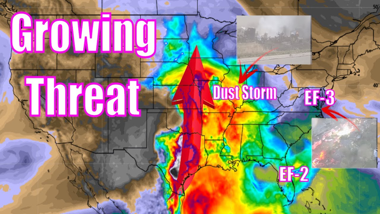 This Is A Wild Storm, Severe Weather Coming, Tornadoes, Damaging Winds ...