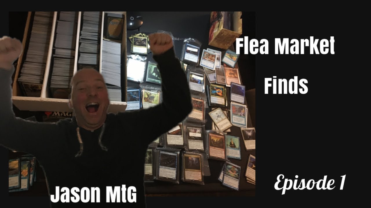 Magic The Gathering Flea Market Finds Episode 1 Jason MtG - YouTube