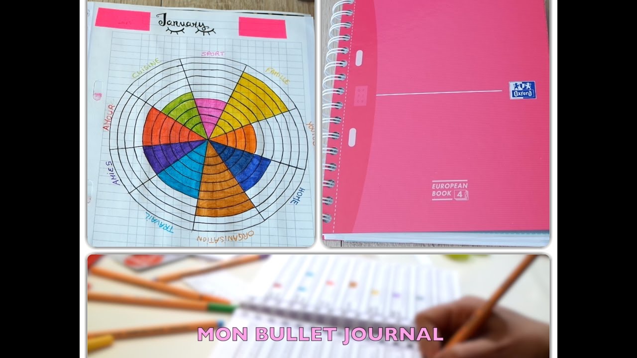 Mon bullet journal (objectifs, organisation...) - YouTube