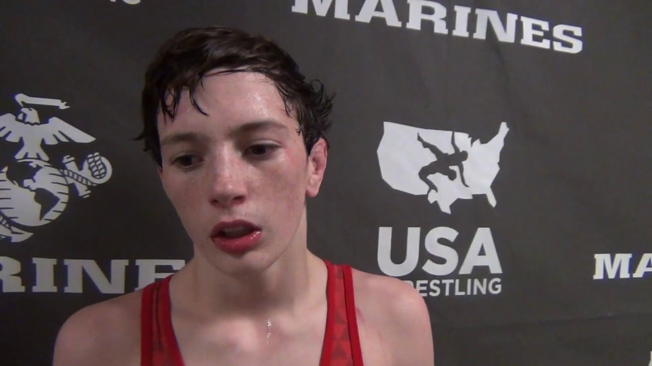 Daniel Sheen (IL), Junior Nationals 100 lbs. freestyle champion - YouTube