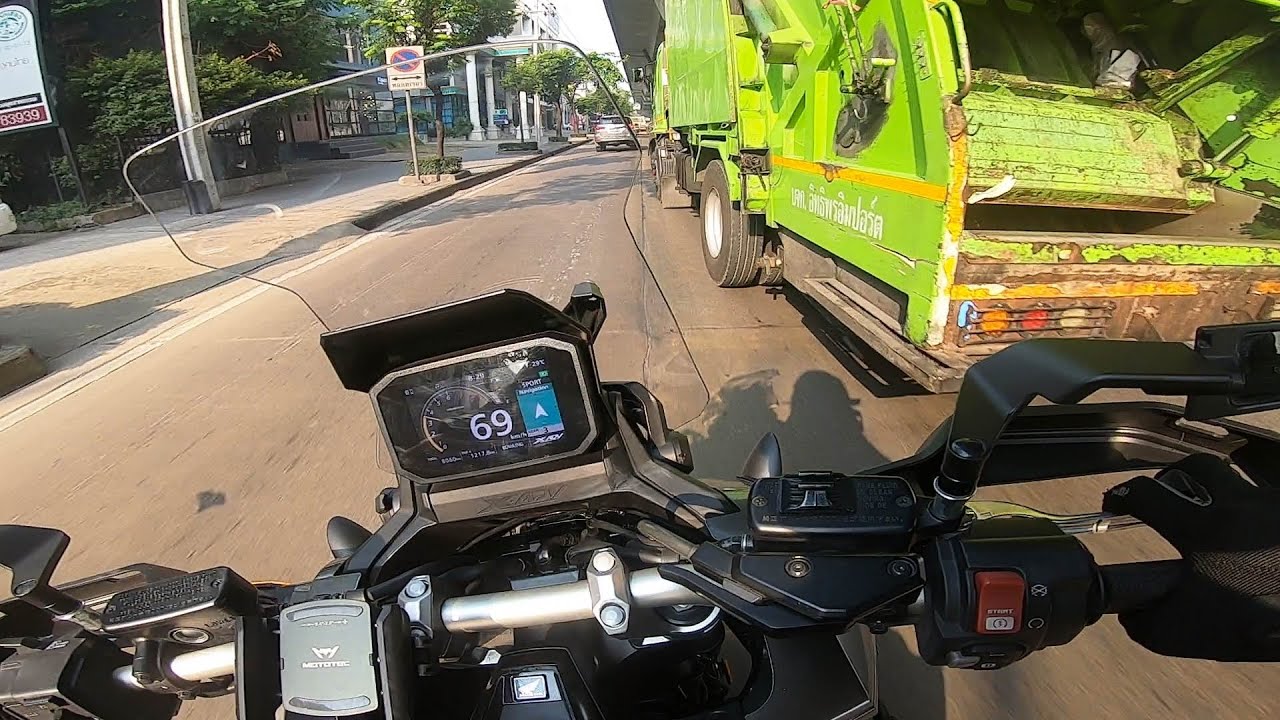 Ep.64 Honda X adv 750, Ride to work on Sunday 2025-03-23 - YouTube