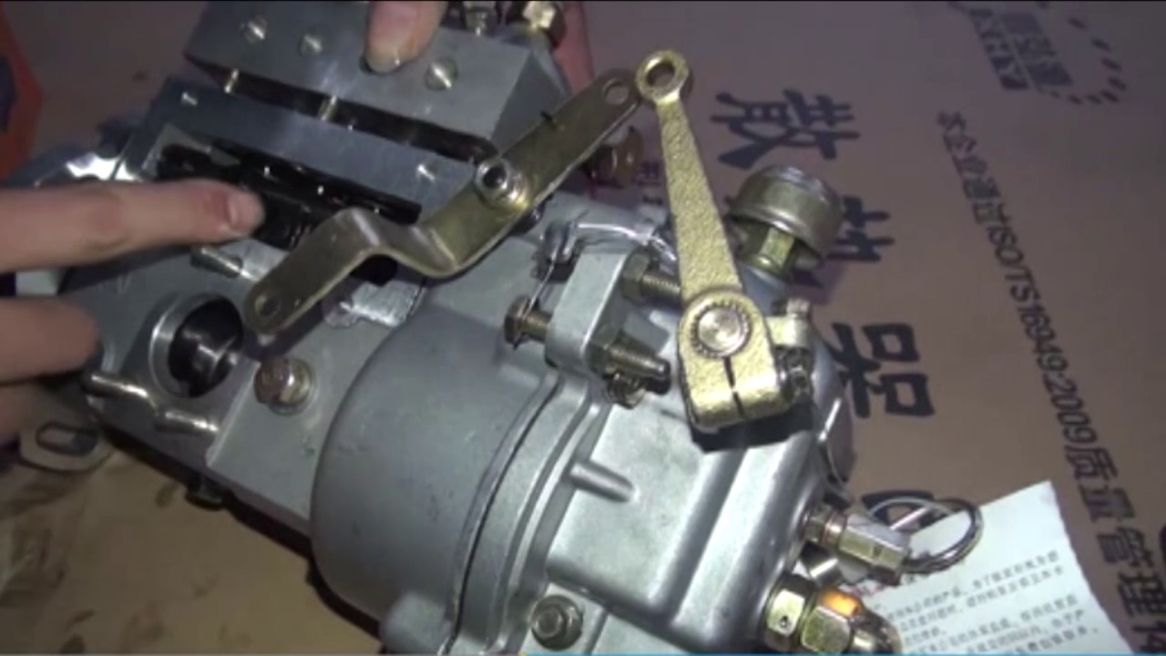 how to clean the oil pump of generator set ? - YouTube