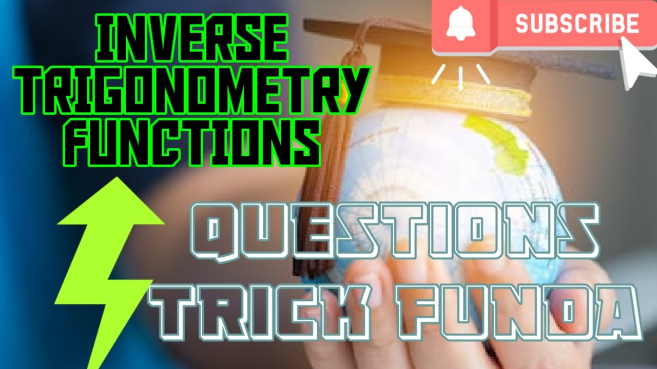 Lecture-4 [[chapter-2]]||Inverse trigonometry|| iit/jee imp questions ...