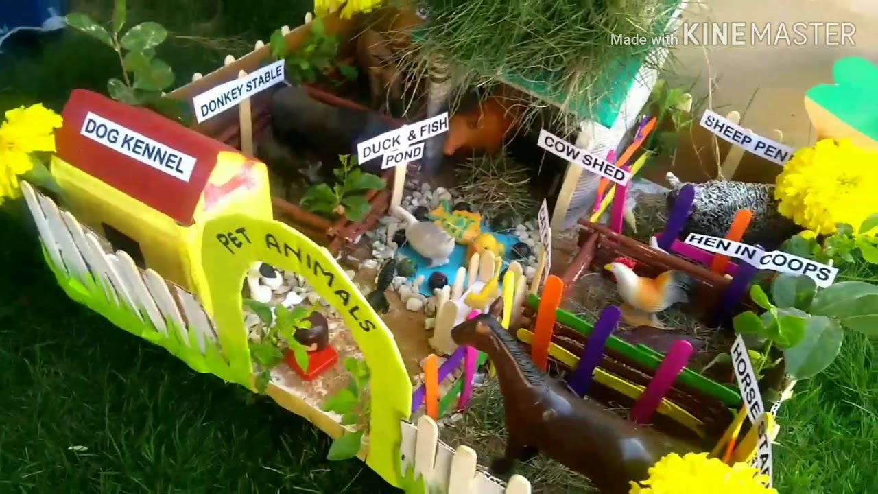 Farm Animals project - YouTube