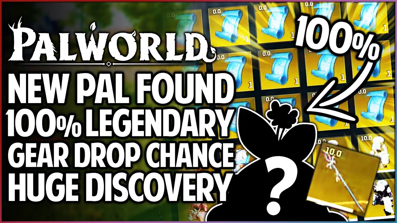 Palworld - Do THIS Now - New Hidden Pal Found, 100% Legendary Gear ...