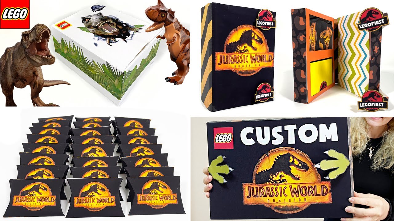 ALL LEGO Jurassic World Dinosaurs | DIY & Craft| | Complete Edition ...
