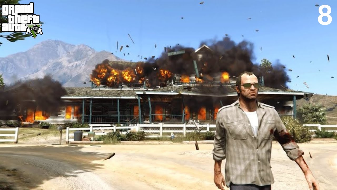 Trevor Destroyed The O'Neil Brothers Lab | Grand Theft Auto 5 Gameplay ...