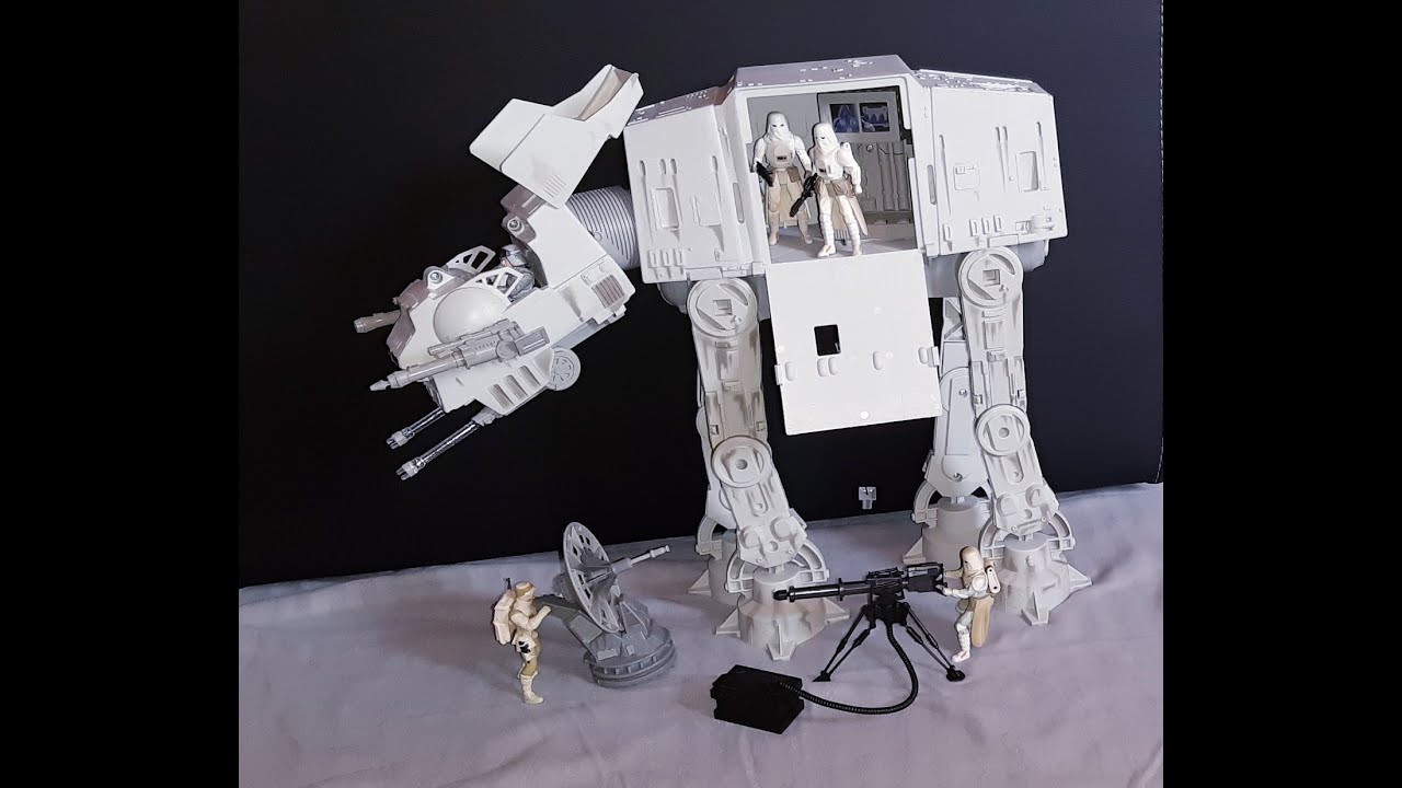 Easy Vintage 1997 Kenner AT-AT Restoration - YouTube