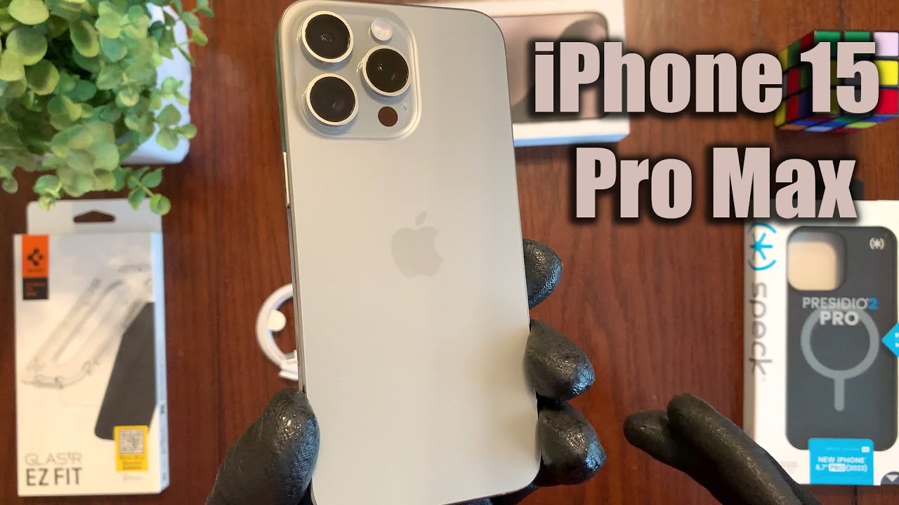 Iphone 15 Pro Max Natural Titanium - Unboxing And First Impressions ...