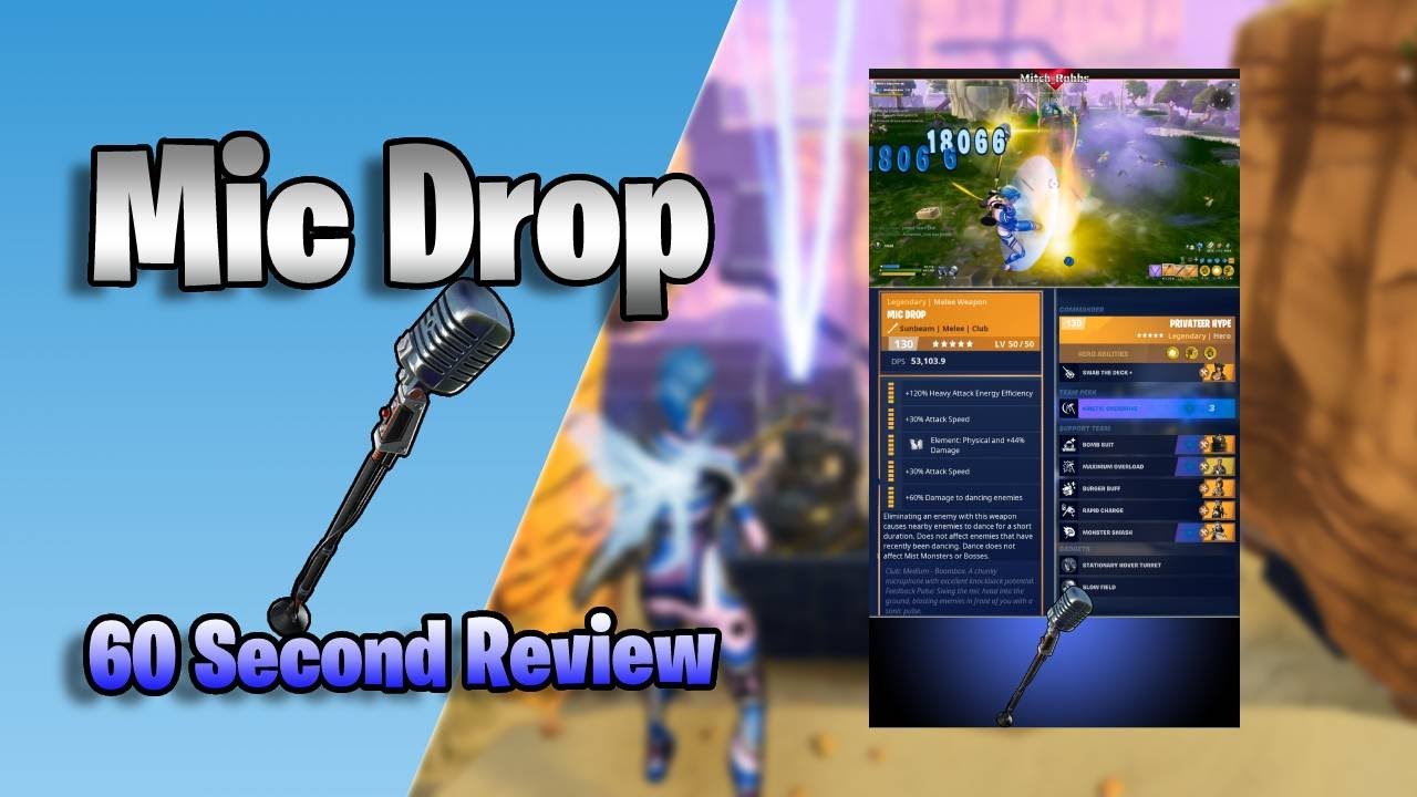 Mic Drop : 60 Second Review - YouTube