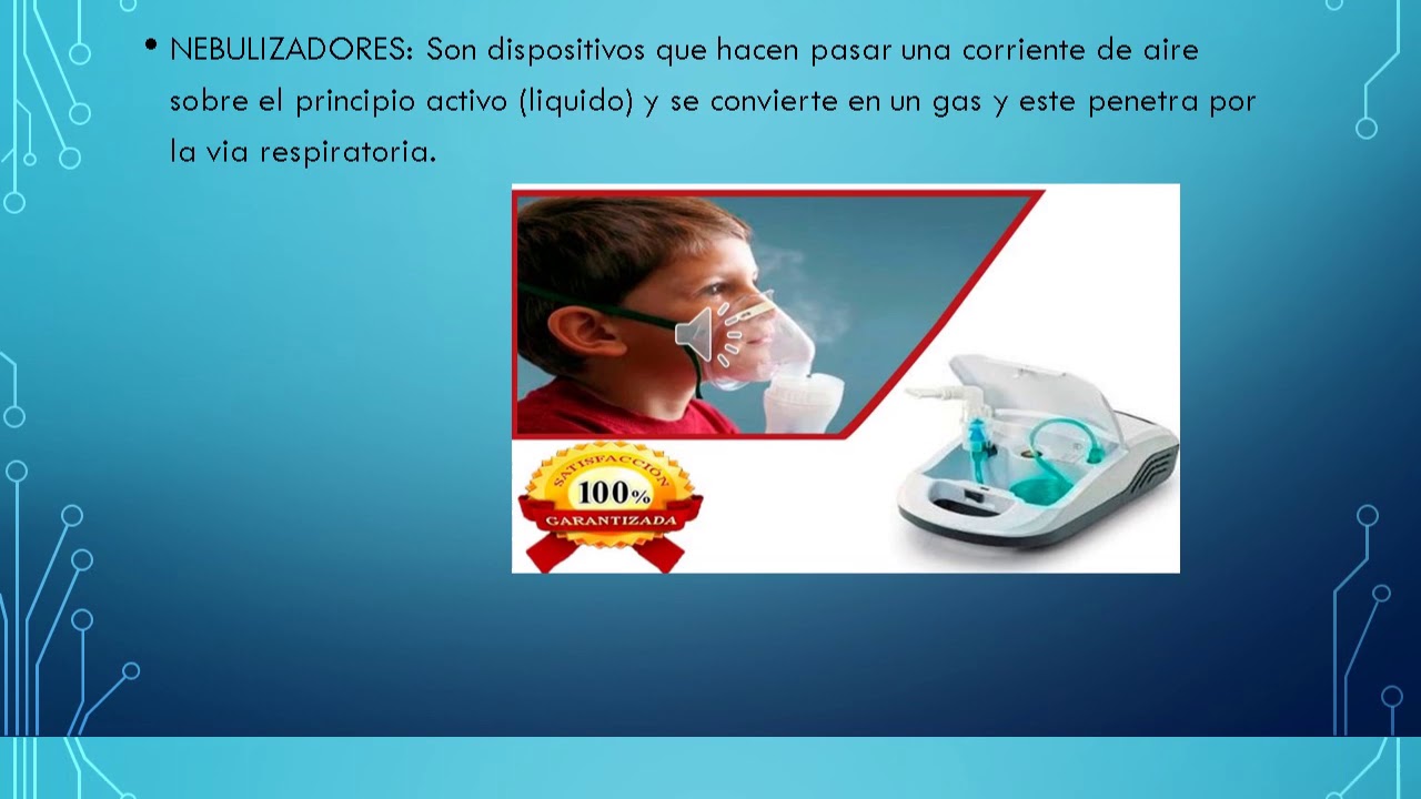 FORMAS FARMACEUTICAS vía inhalatoria - YouTube
